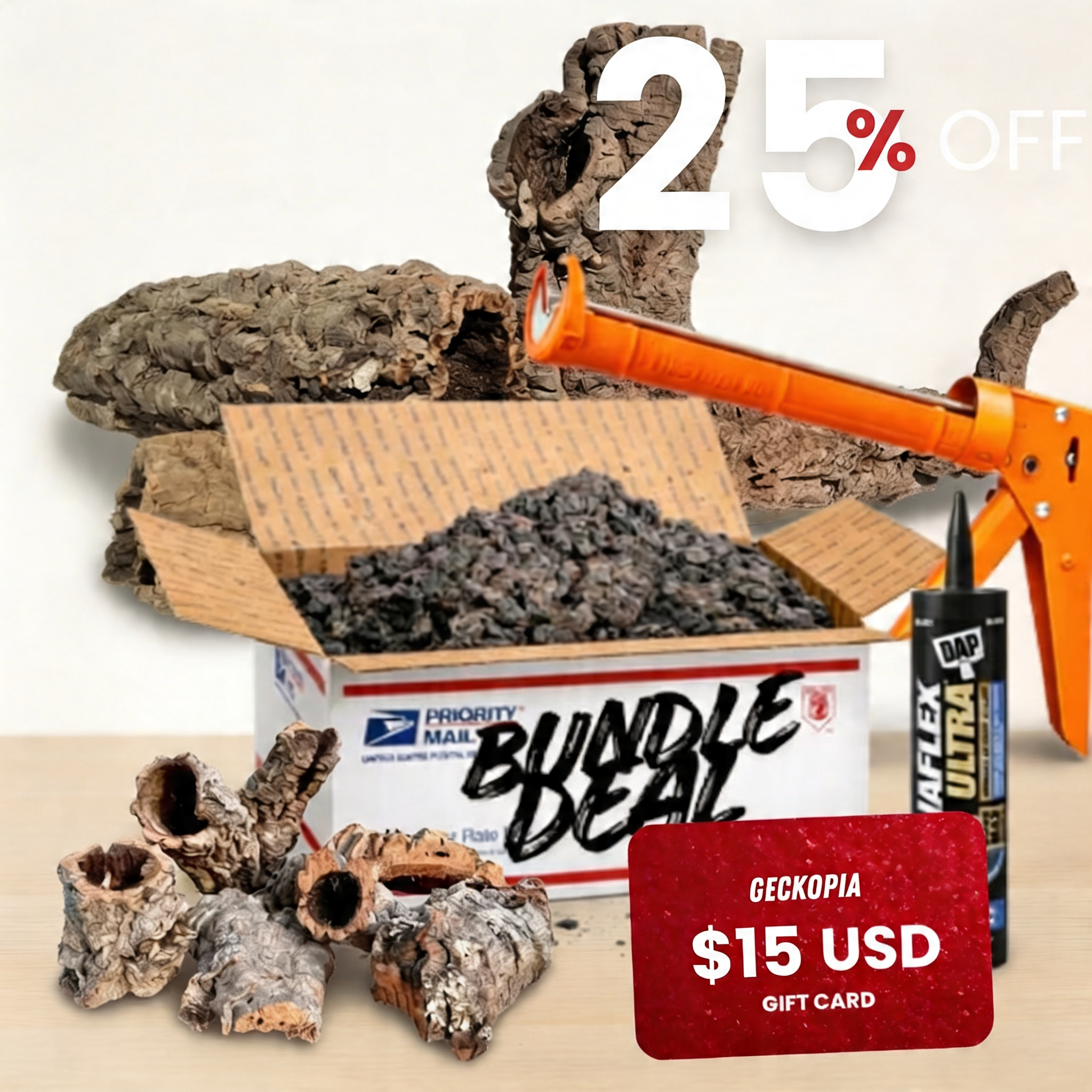 Carbonized Cork Bundle 🎁 – Geckopia